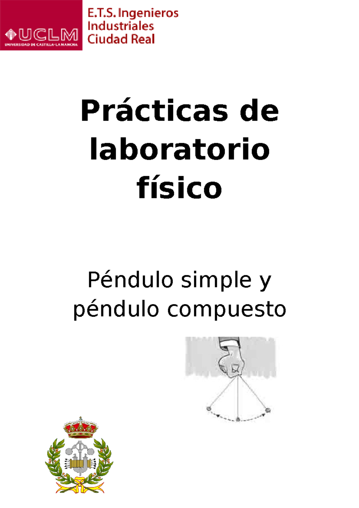 Péndulo Simple Y Compuesto Definititvo TOTE imprimir definitivo ...