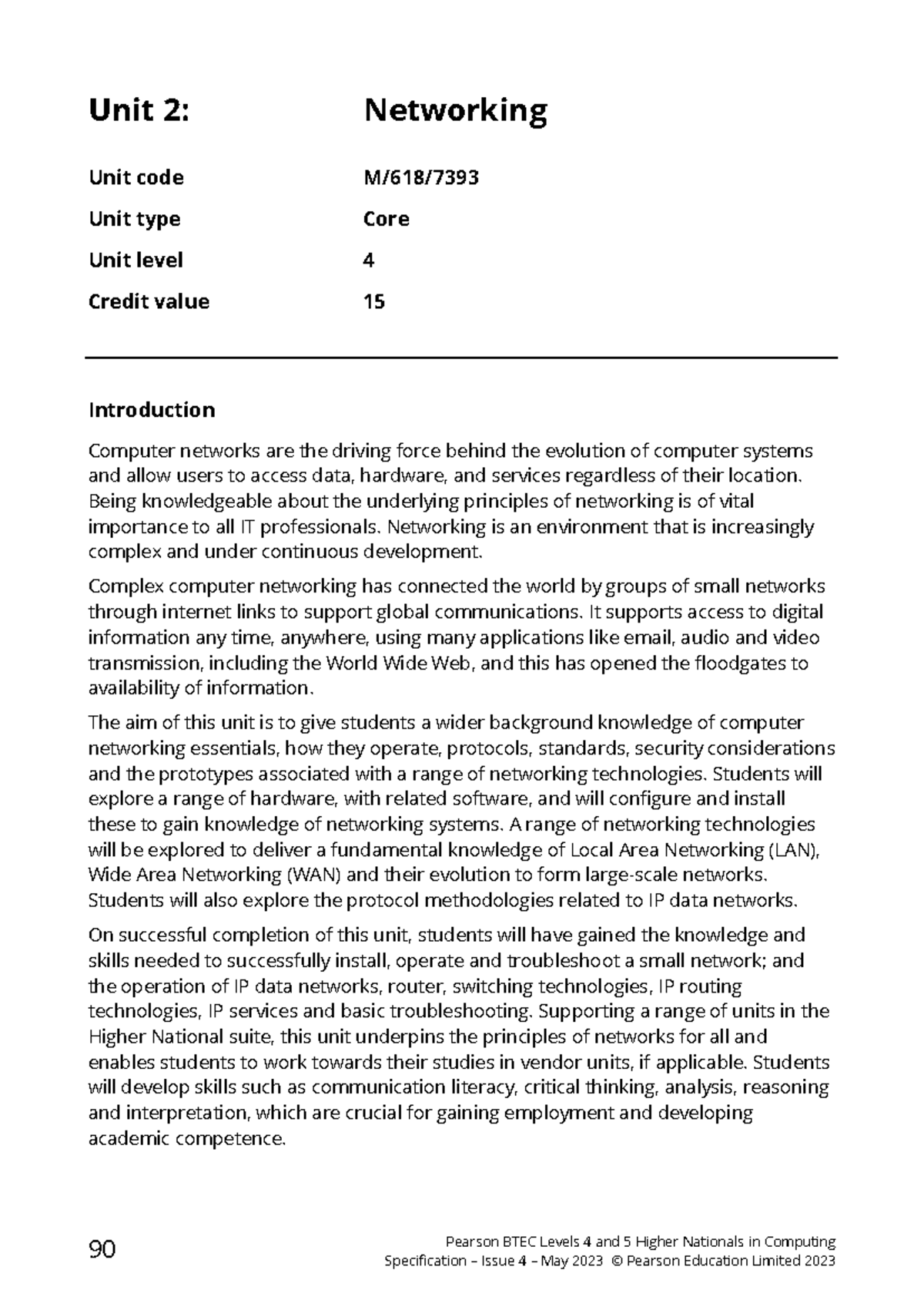 Btec-hn-computing-2022-rqf-spec Extract Pages - Pearson BTEC Levels 4 ...