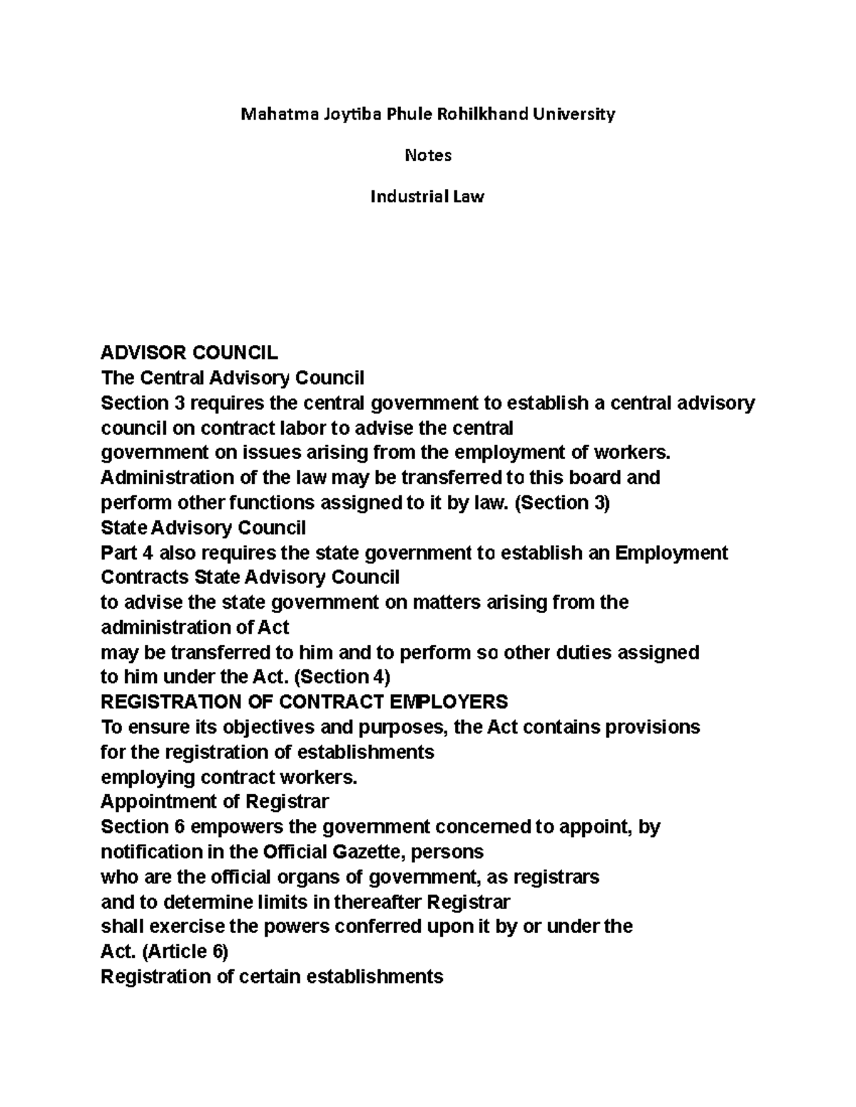 Mjprula 5 - Mahatma Joytiba Phule Rohilkhand University Notes ...
