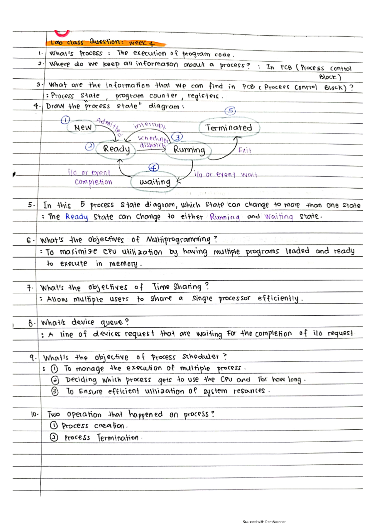 OS Tutorial - Principles of Operating Systems - Studocu