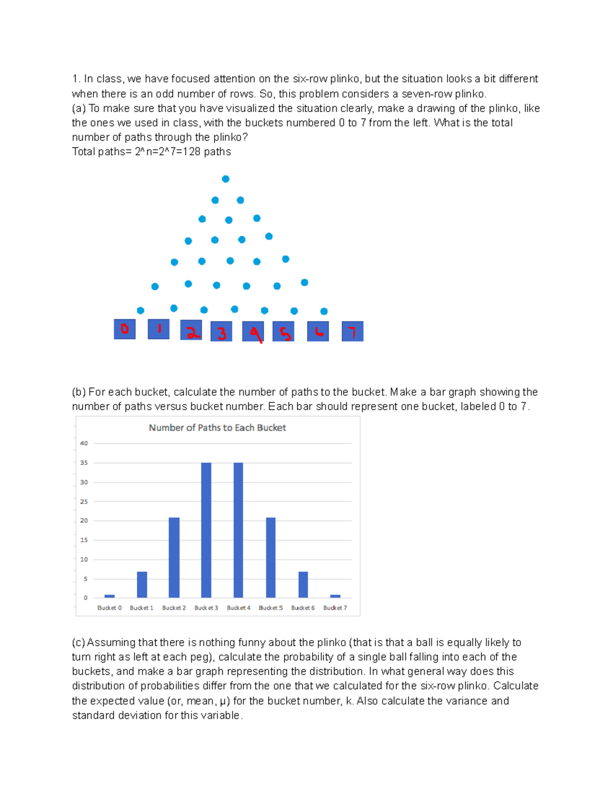 Problem set 2 - In class, we have focused attention on the six-row ...