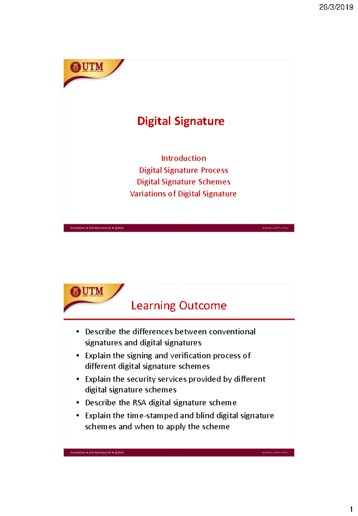 8 2 Digital Signature [Lecture Presentation Slides] - Digital Signature ...