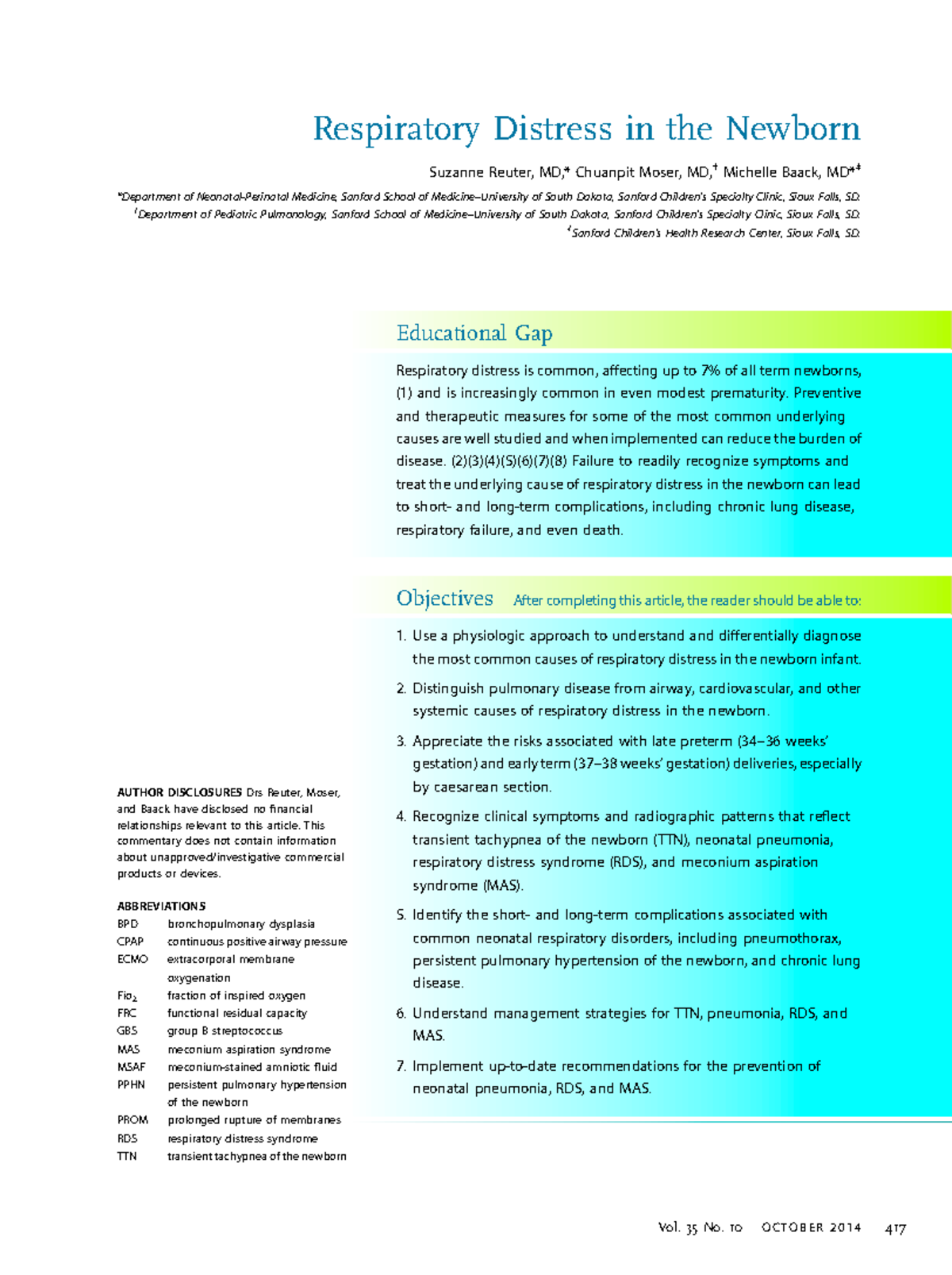 Respiratory distress - good note - Respiratory Distress in the Newborn ...