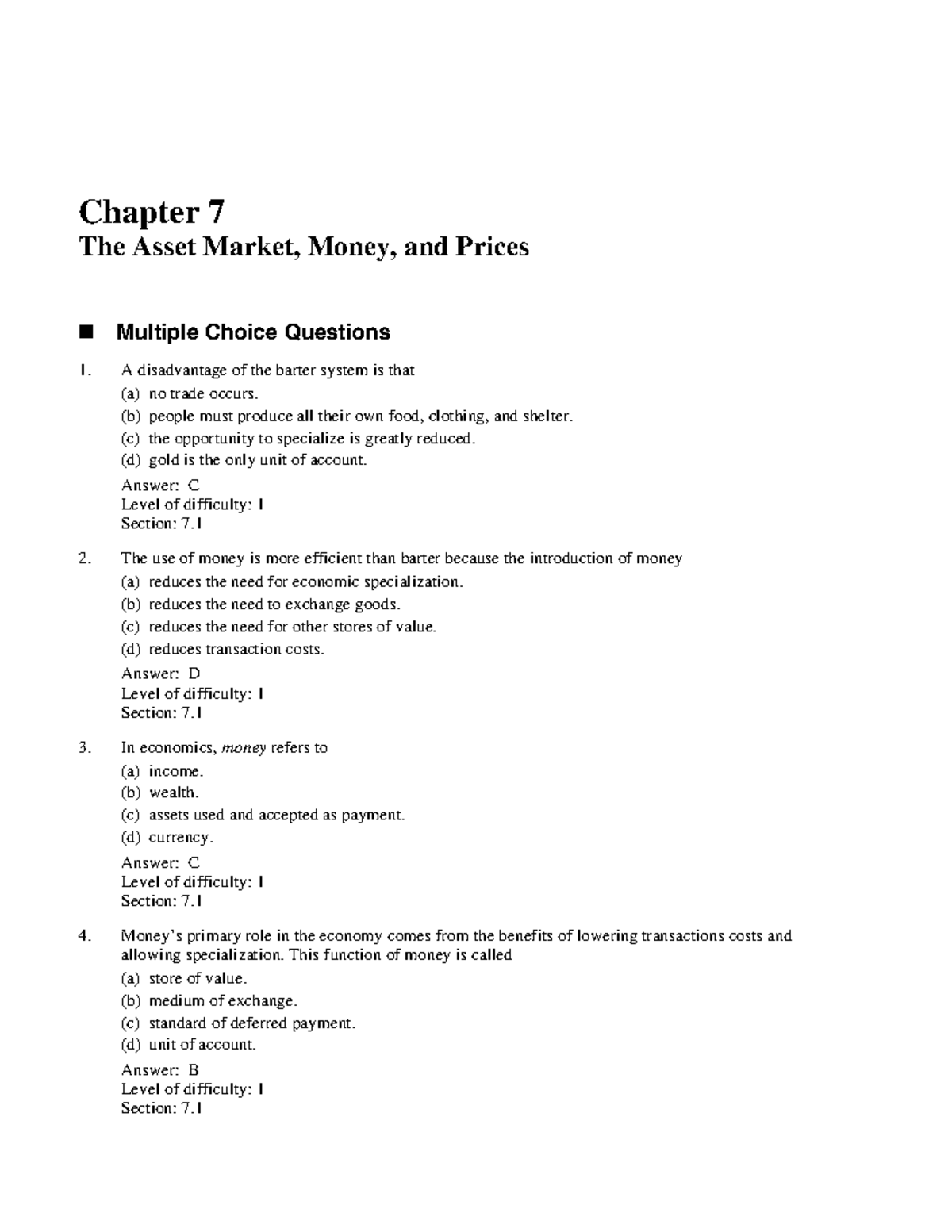 Macro 95ex7 - 컹s 다운 받기 존나 힘드네 씨발 - Chapter 7 The Asset Market, Money ...