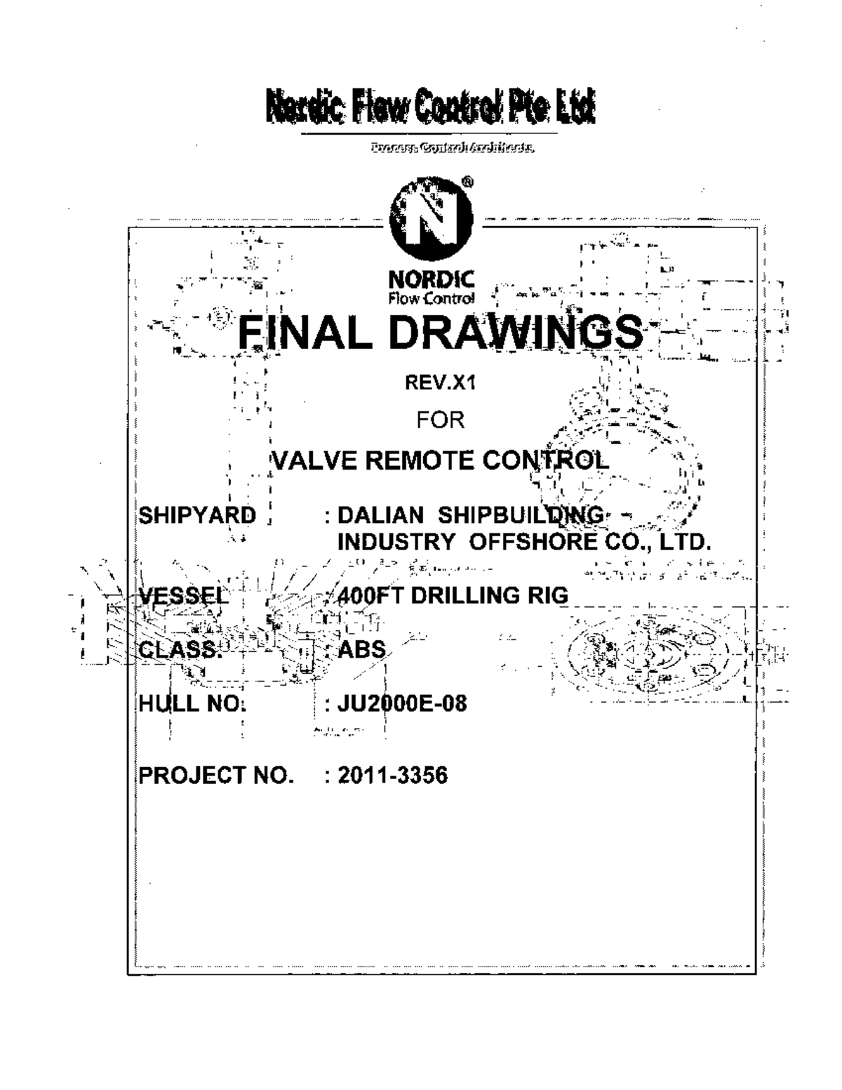 Valvulas nordic - ASDSA - Nordic Flow Control Pte Process Control ...