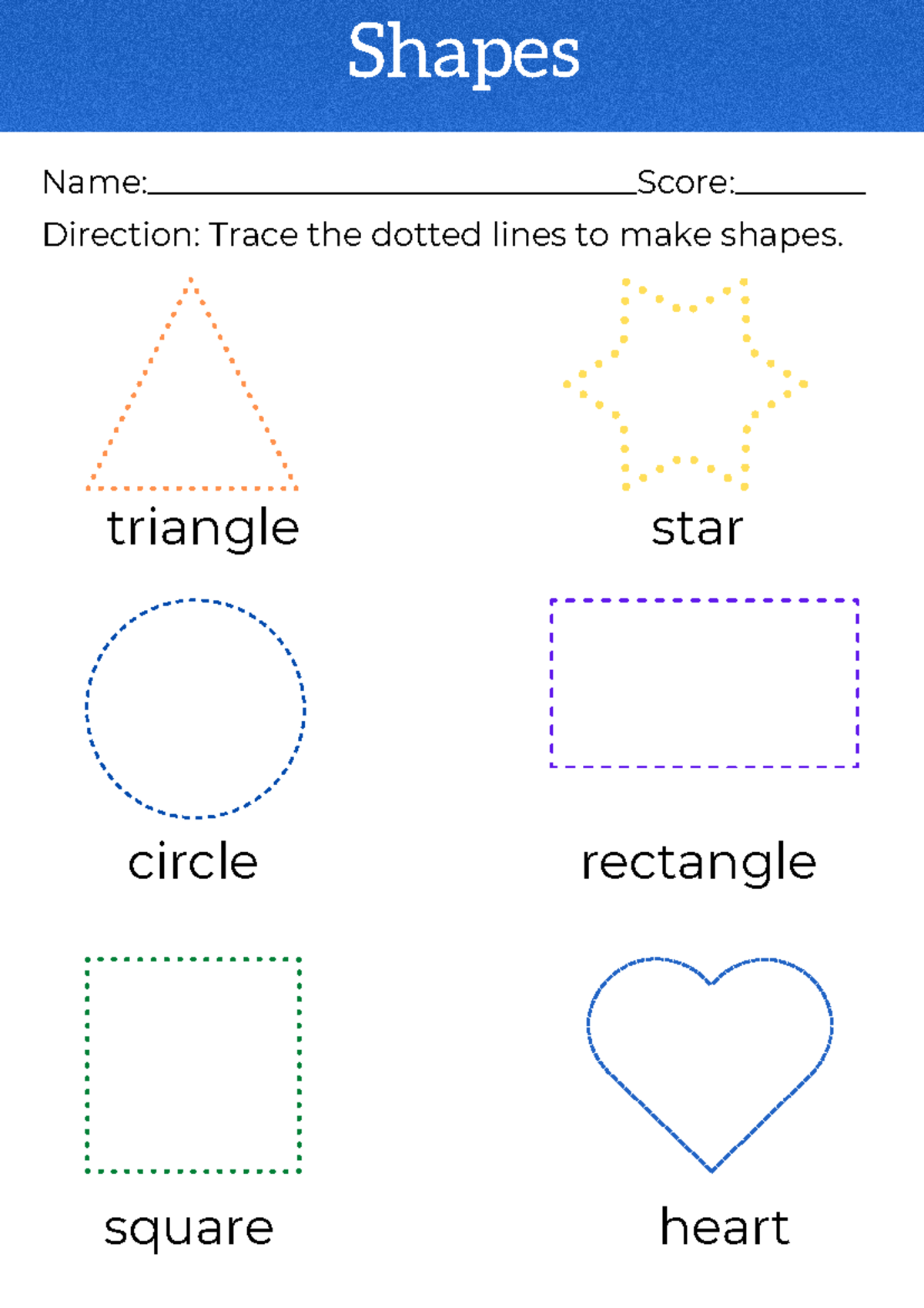 Visualizing Shapes - English Studies - Shapes Name ...