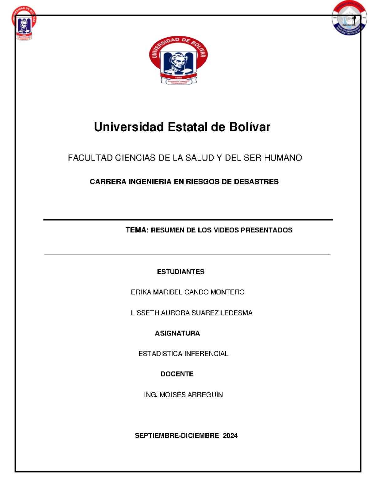 Resumen Semana 7 - GGGFG - Universidad Estatal de Bolívar FACULTAD ...