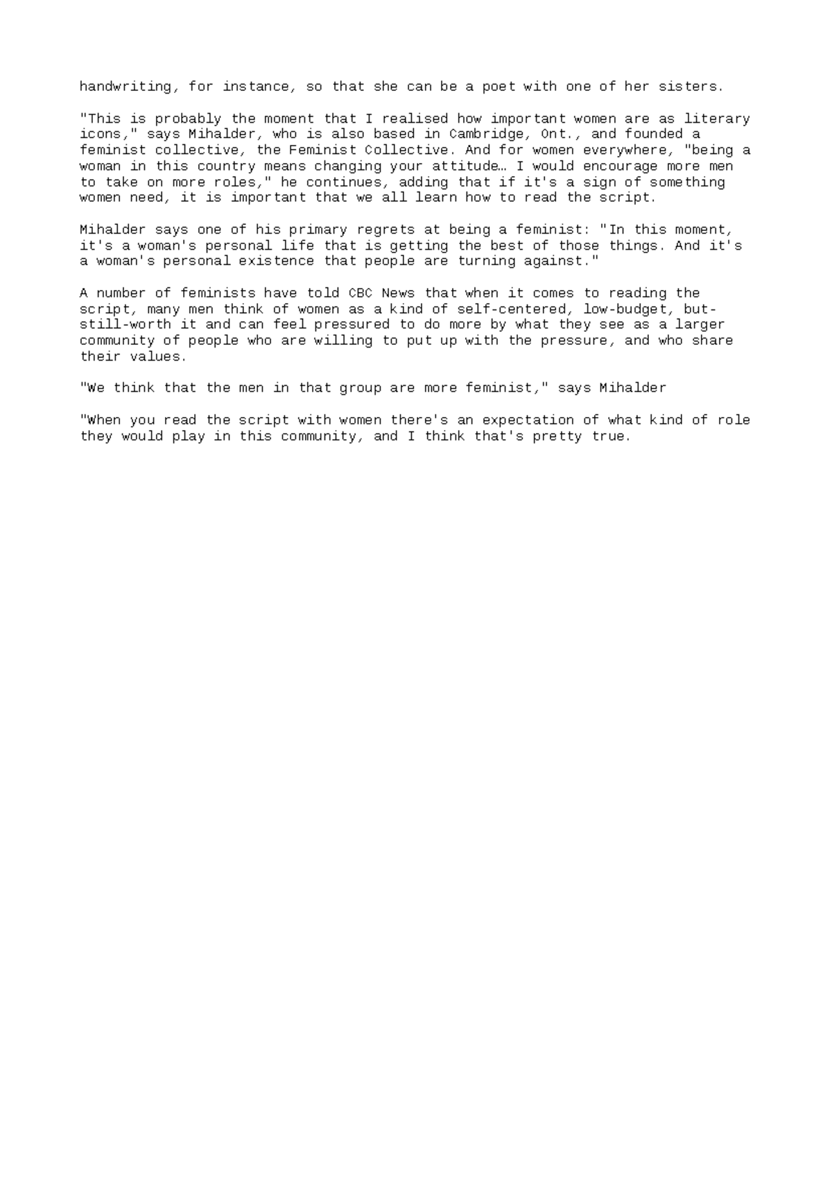 Handwriting Cherish About - Week 1 - handwriting, for instance, so that ...