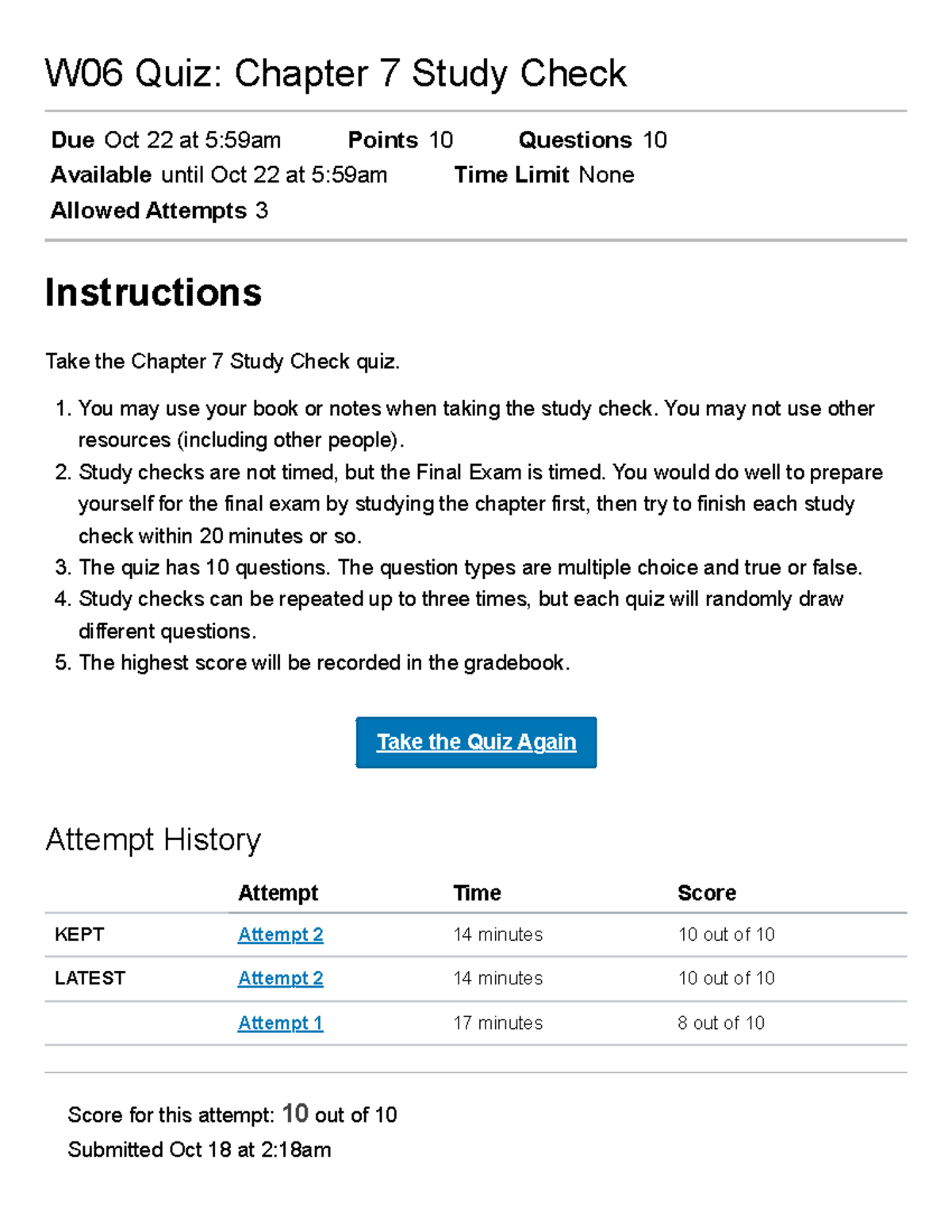 W06 Quiz Chapter 7 Study Check Child Development - W06 Quiz: Chapter 7 ...