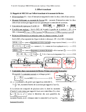 Chapitre 6 Flambement - 6. Flambement des colonnes Flambement ou ...