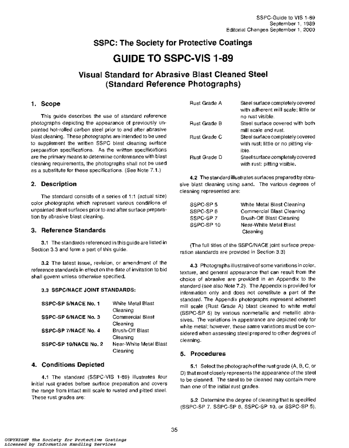 SSPC VIS 1-89 - Informacion - SSPC-Guide to VIS 1- September 1, 1989 ...