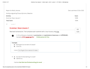 Vocabulary Genres of books 1 – Mode report – Unit 4 Preview – 517-2023 ...