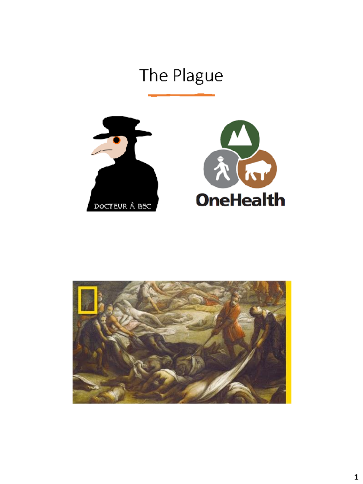 Plague 2 slides - The Plague Question #1: Is the plague caused by a ...