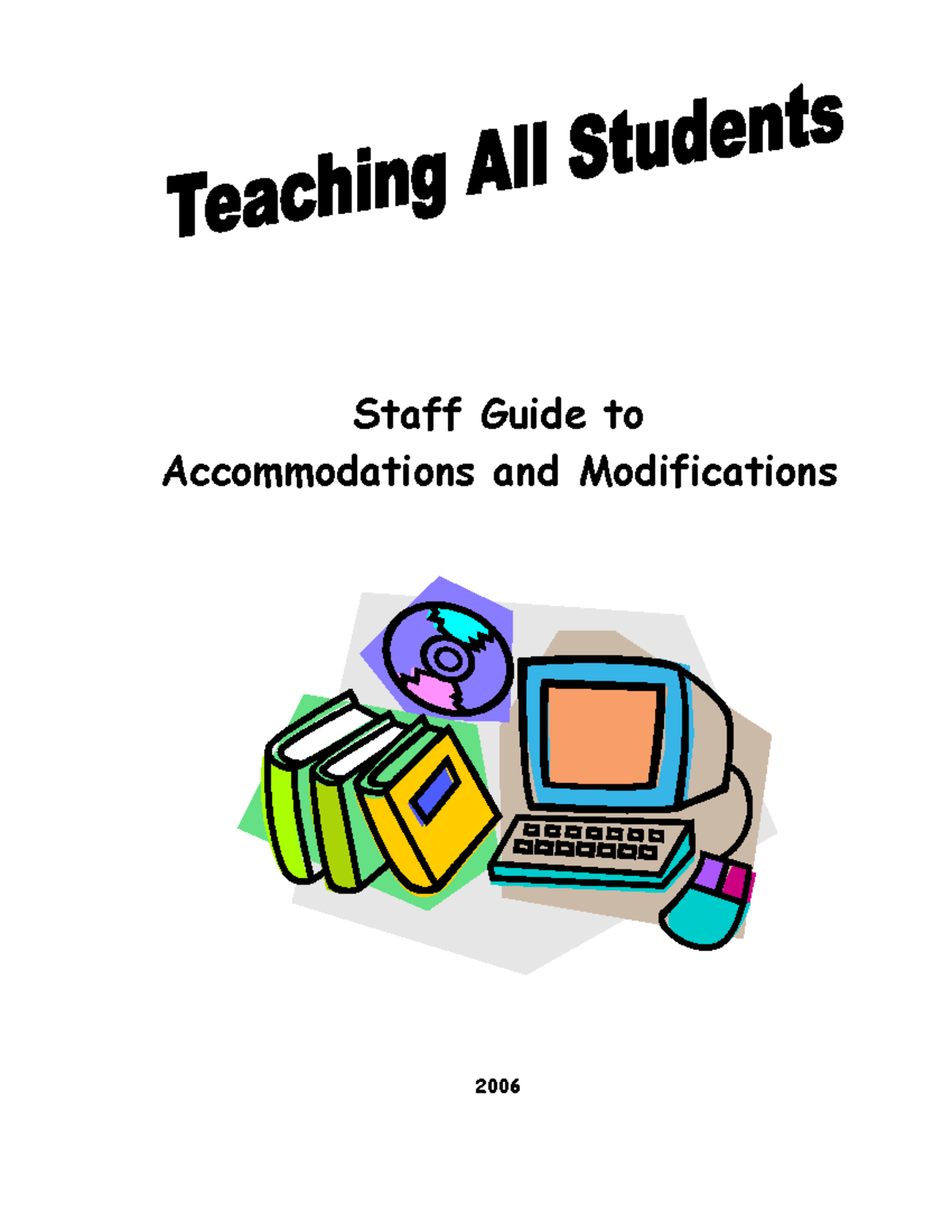 Accommodations and Modifications Guide - Staff Guide to Accommodations ...