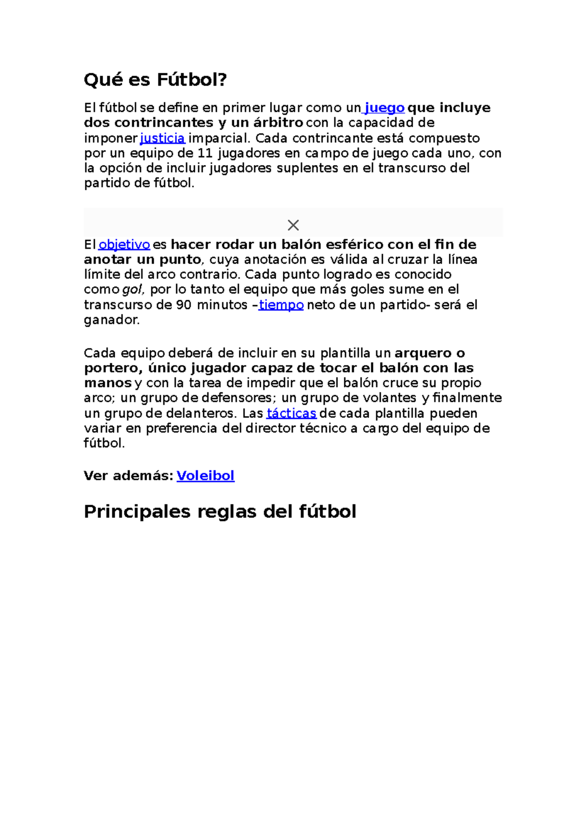 Qué es Fútbol - Es un documento de deporte - Qué es Fútbol? El fútbol se define en primer lugar ...