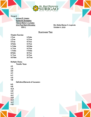 Auditing Summary Notes - Give an overview of the audit? In the audit ...