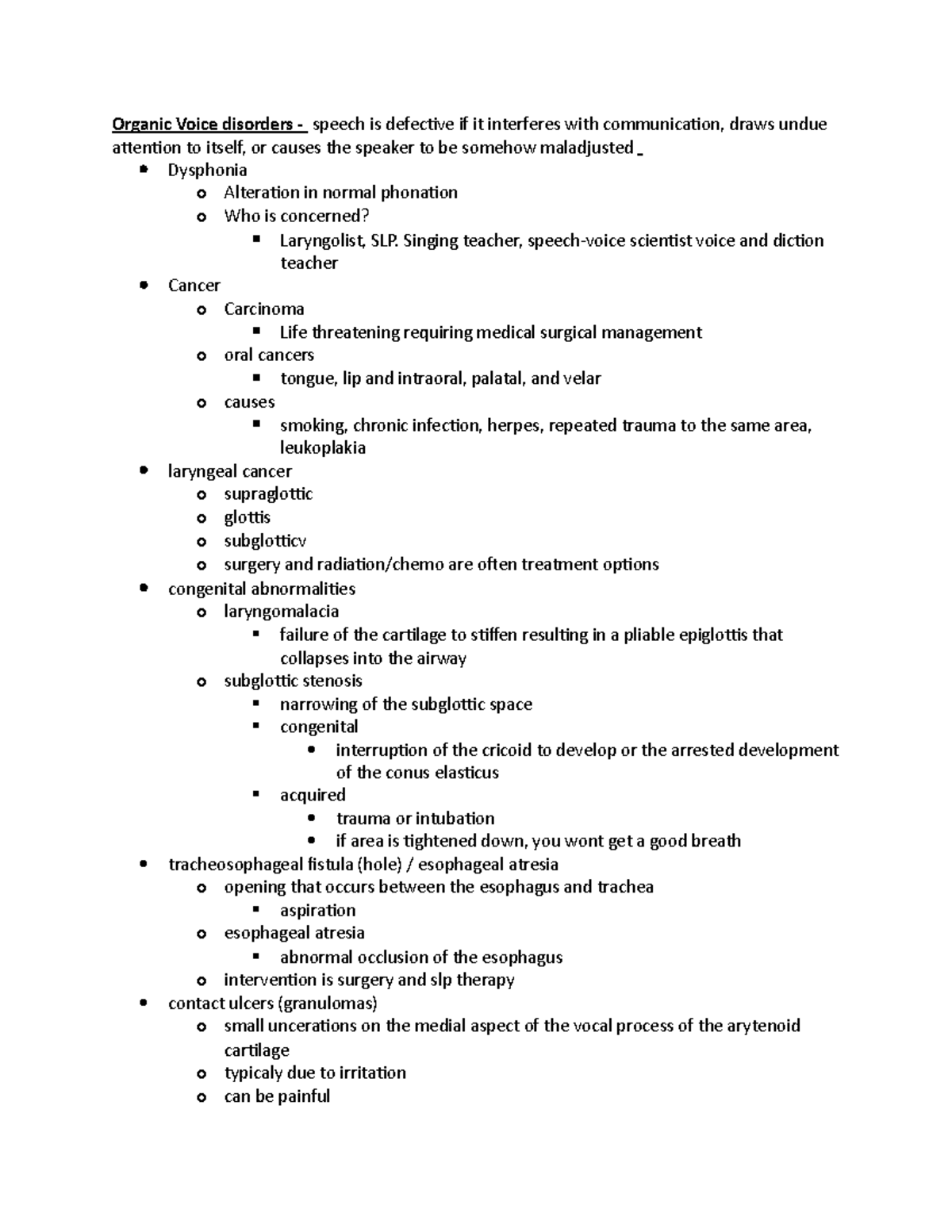 Organic Voice disorders - Singing teacher, speech-voice scientist voice ...