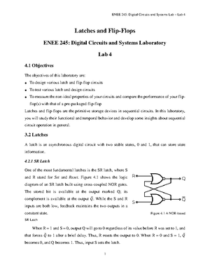 Lab 10-Sequential Multiplier - Sequential Multiplier ENEE 245: Digital ...