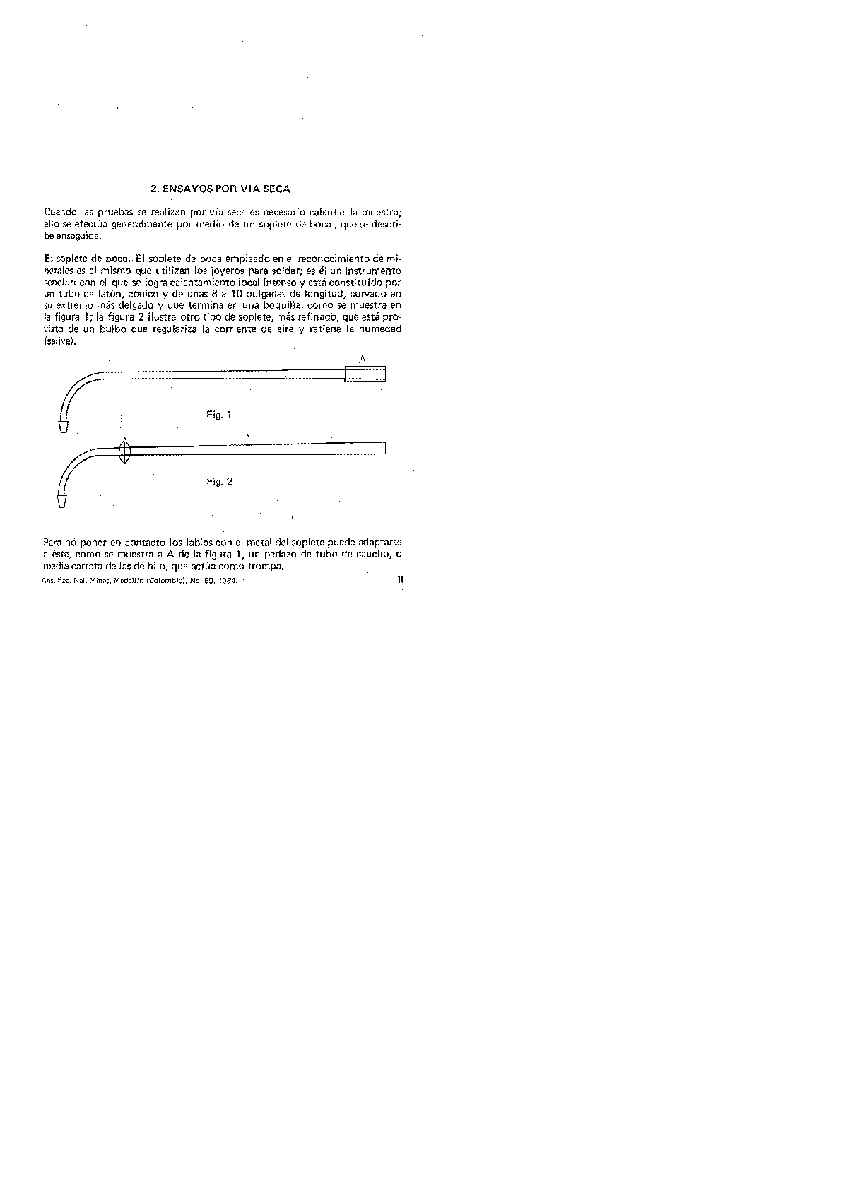 2. Ensayos por vía seca - ddsd - ENSAYOS POR VIA SECA Cuando las ...