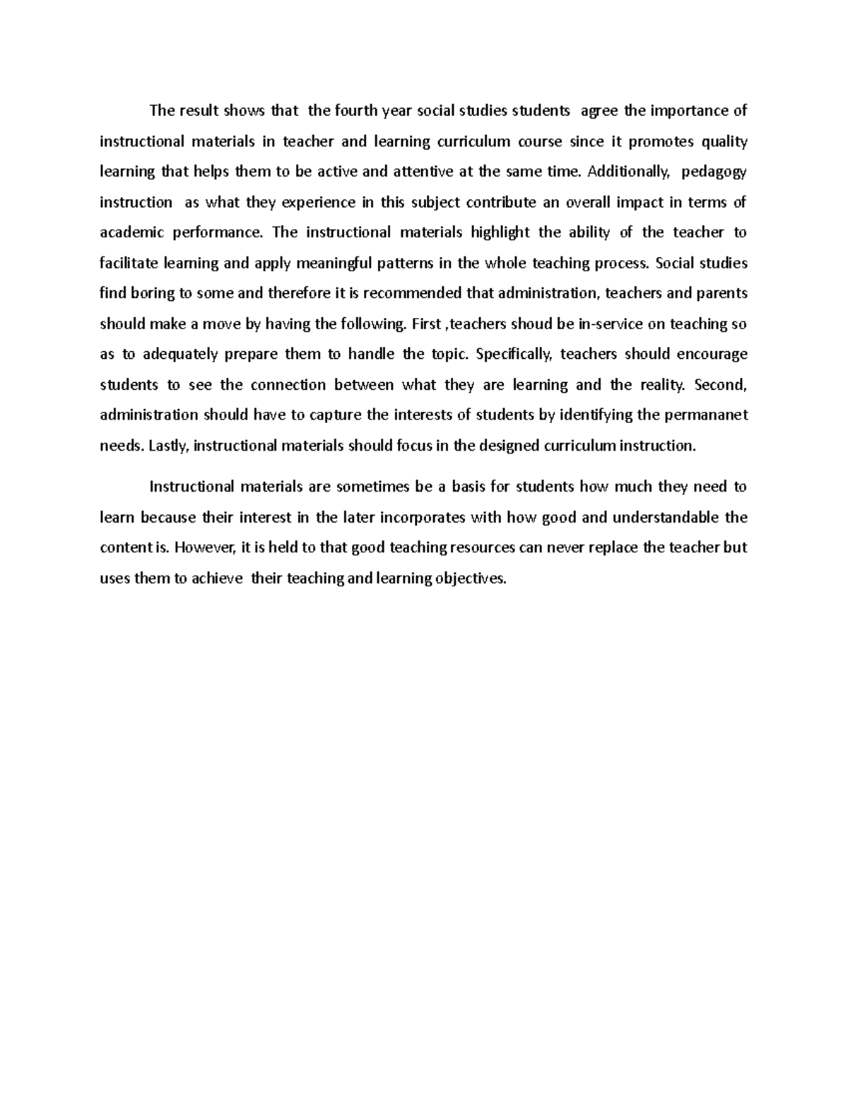 Conclusion - being careless of someth ing new - The result shows that ...