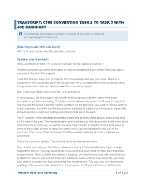 Capstone Proposal Task 2 V2 - Running head: BUILD & SECURE DATA CENTER ...