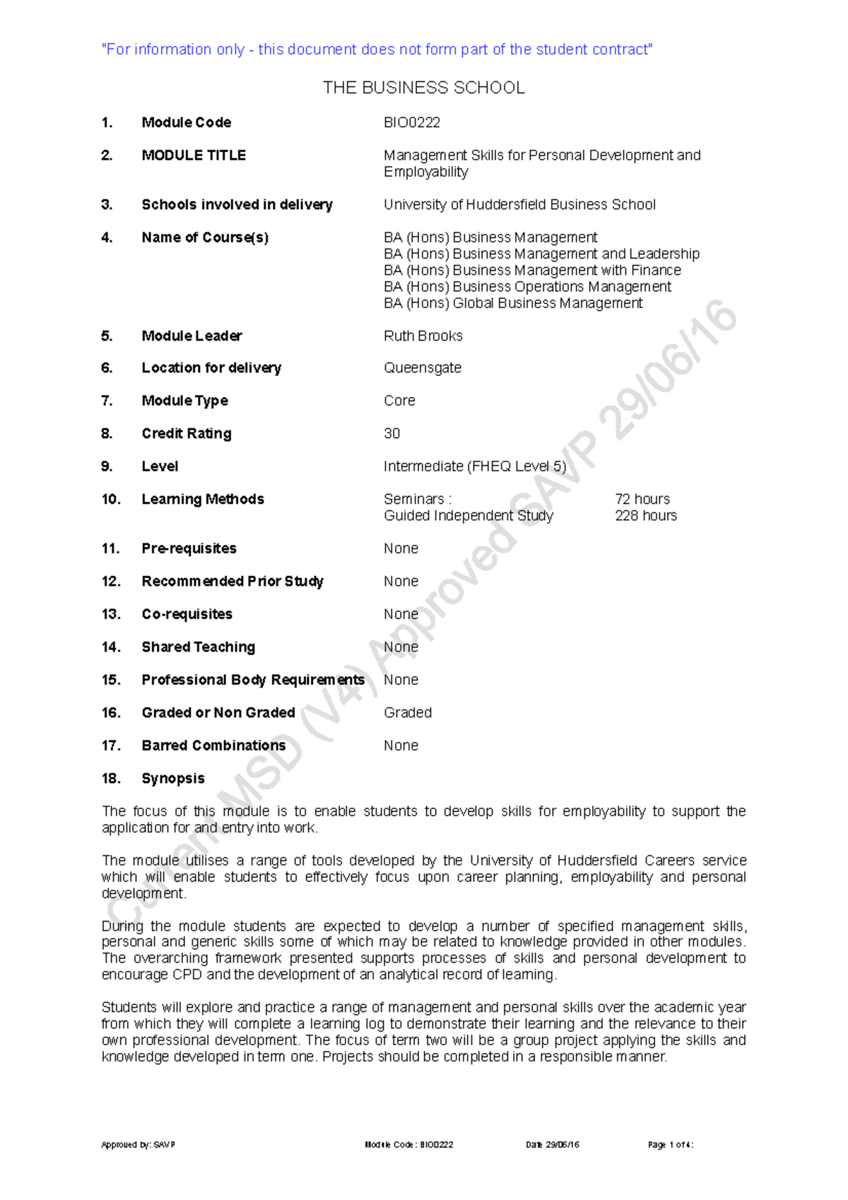 Management Skills for Personal Development and Employability ...