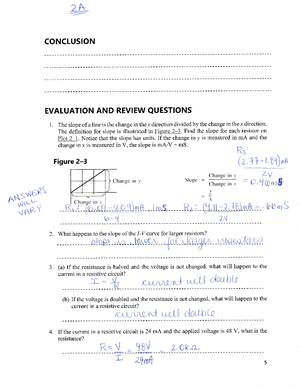 Lab 31 - Diode Characteristics - Lab 31 – Diode Characteristics ELN9192 ...