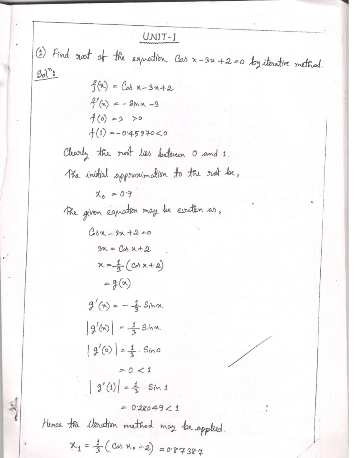 BMA402 - numerical method - NT - machine learning - Studocu