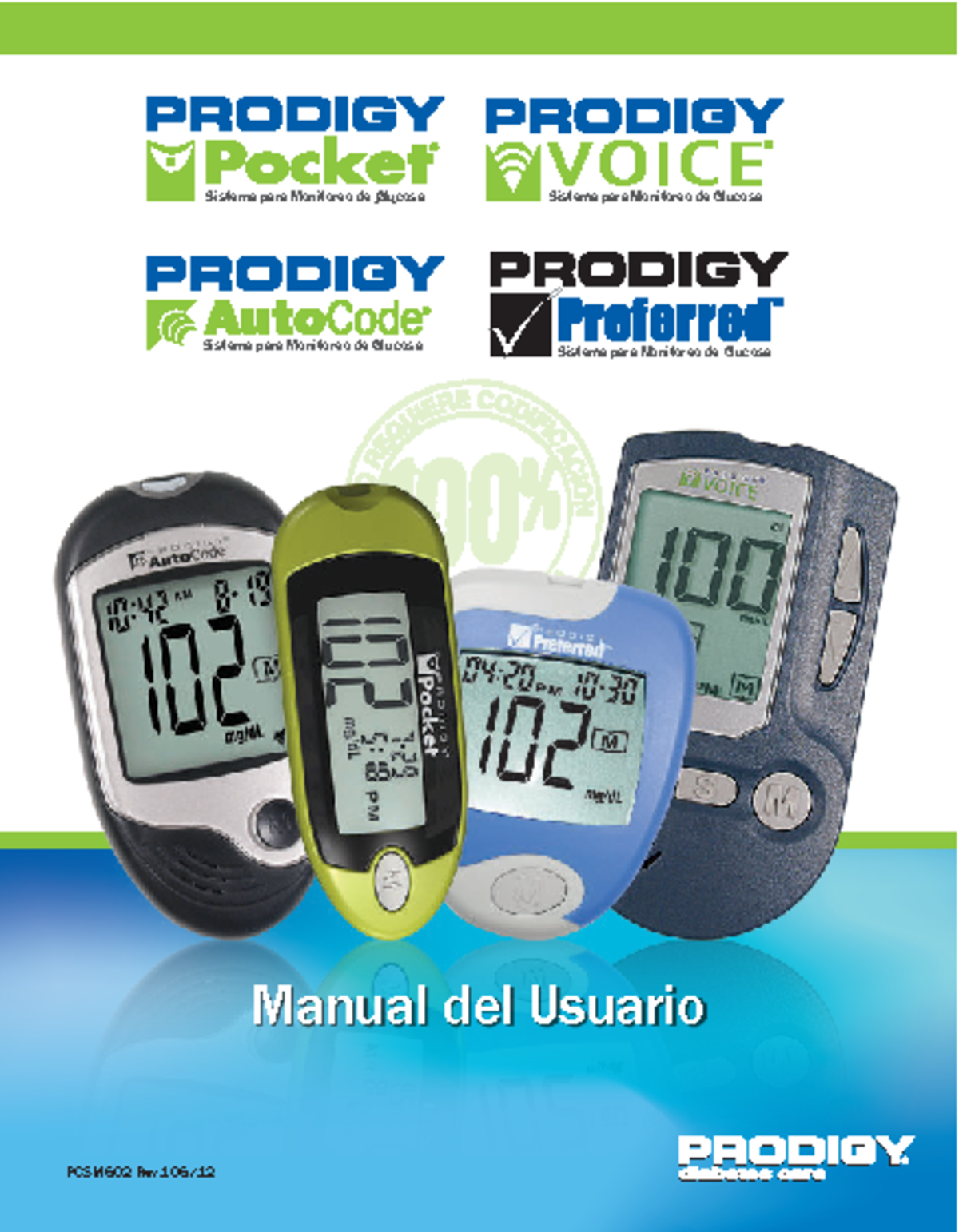 Prodigy Spanish Combined Meter Manual - PCSM602 Rev1 06/ Manual del ...