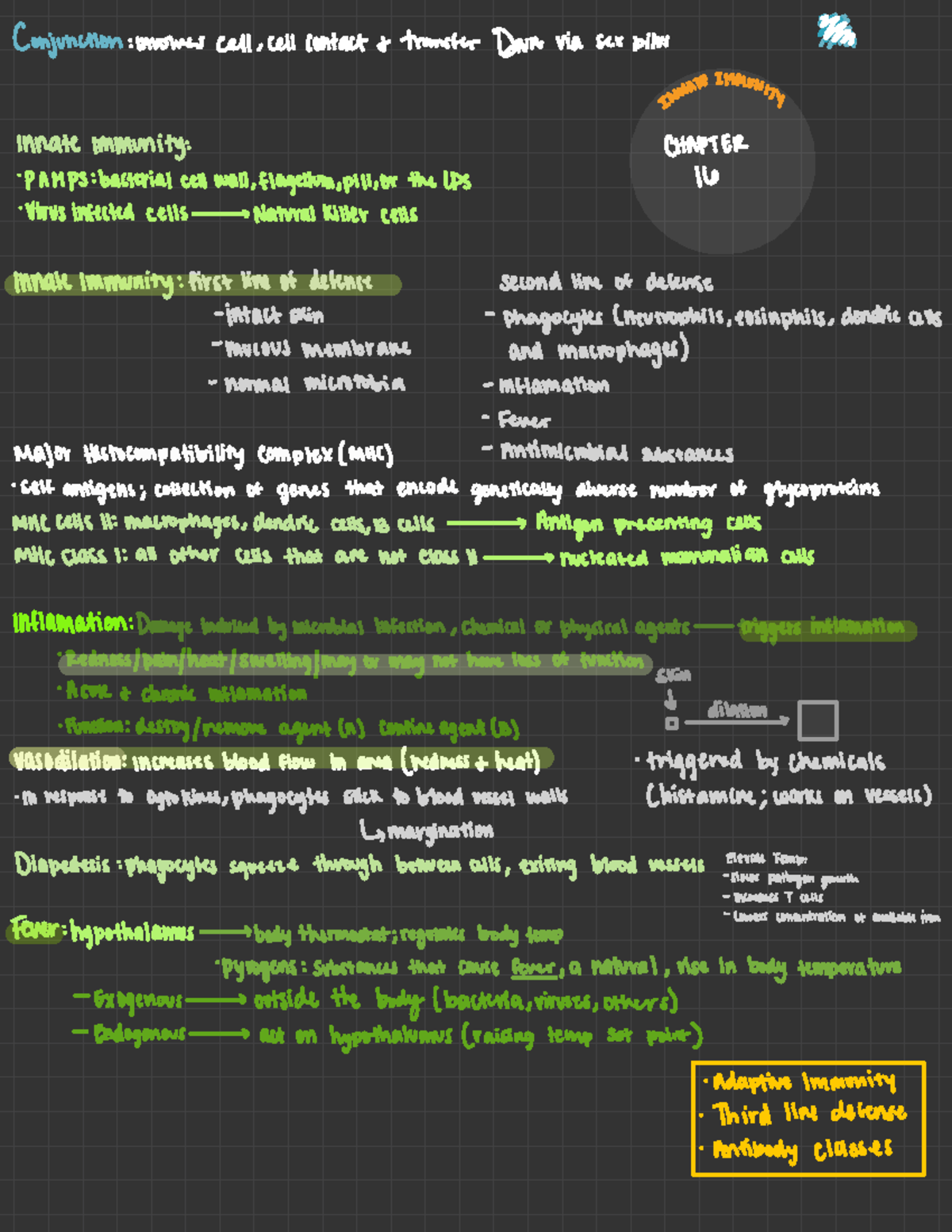 Microbiology Lecture Notes - MEEK Conjunction : involves cell , cell ...