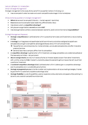 Individual case marking guide - Strategic Management MGMT Individual ...