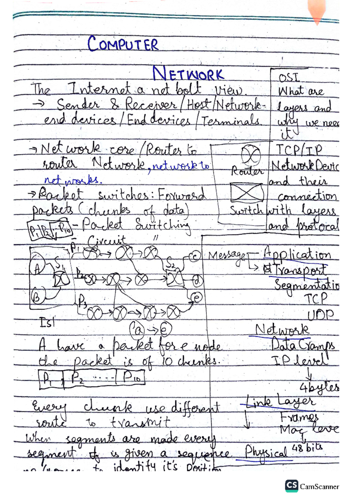 Computer Networking Notes - Computer Networks - Studocu