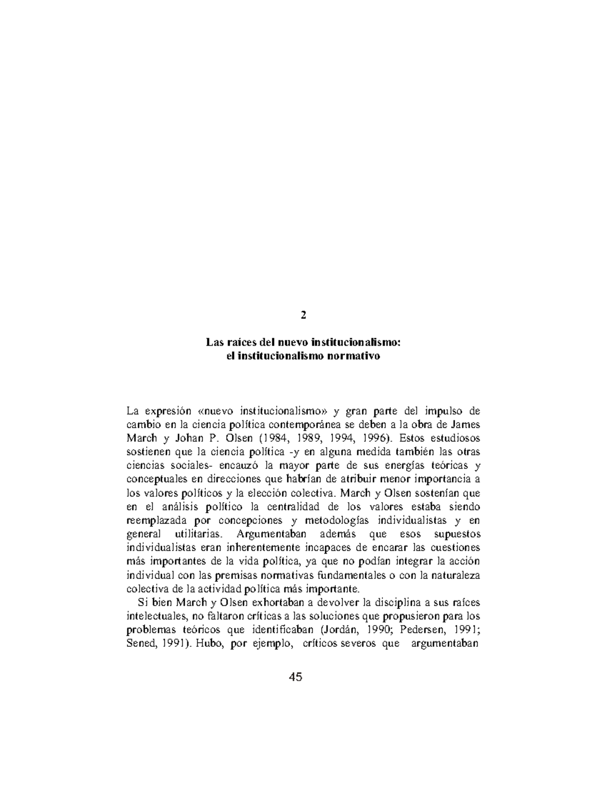 Peter Guy - Neo institucionalismo -Cap. II - 2 Las raíces del nuevo ...
