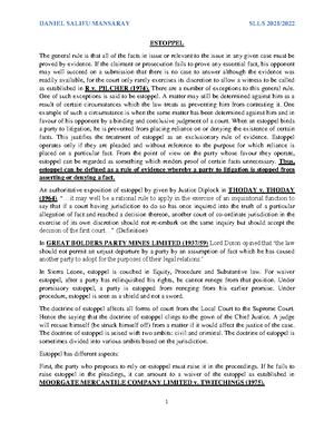 Highcourtrules - High Court Rules of Sierra Leone - THE HIGH COURT ...