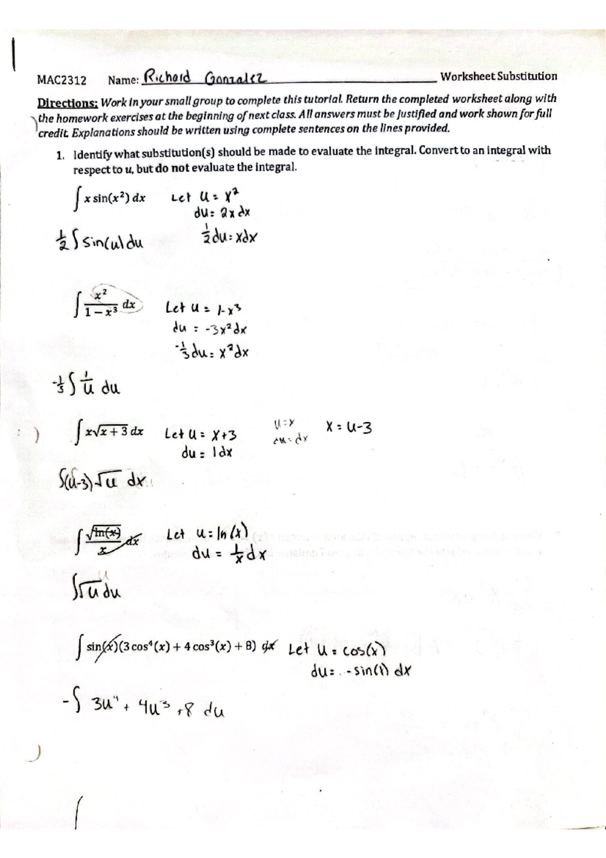 Cam Scanner 08-25-2022 21 - MAC2312 Name: Richard Gonzalez Worksheet ...