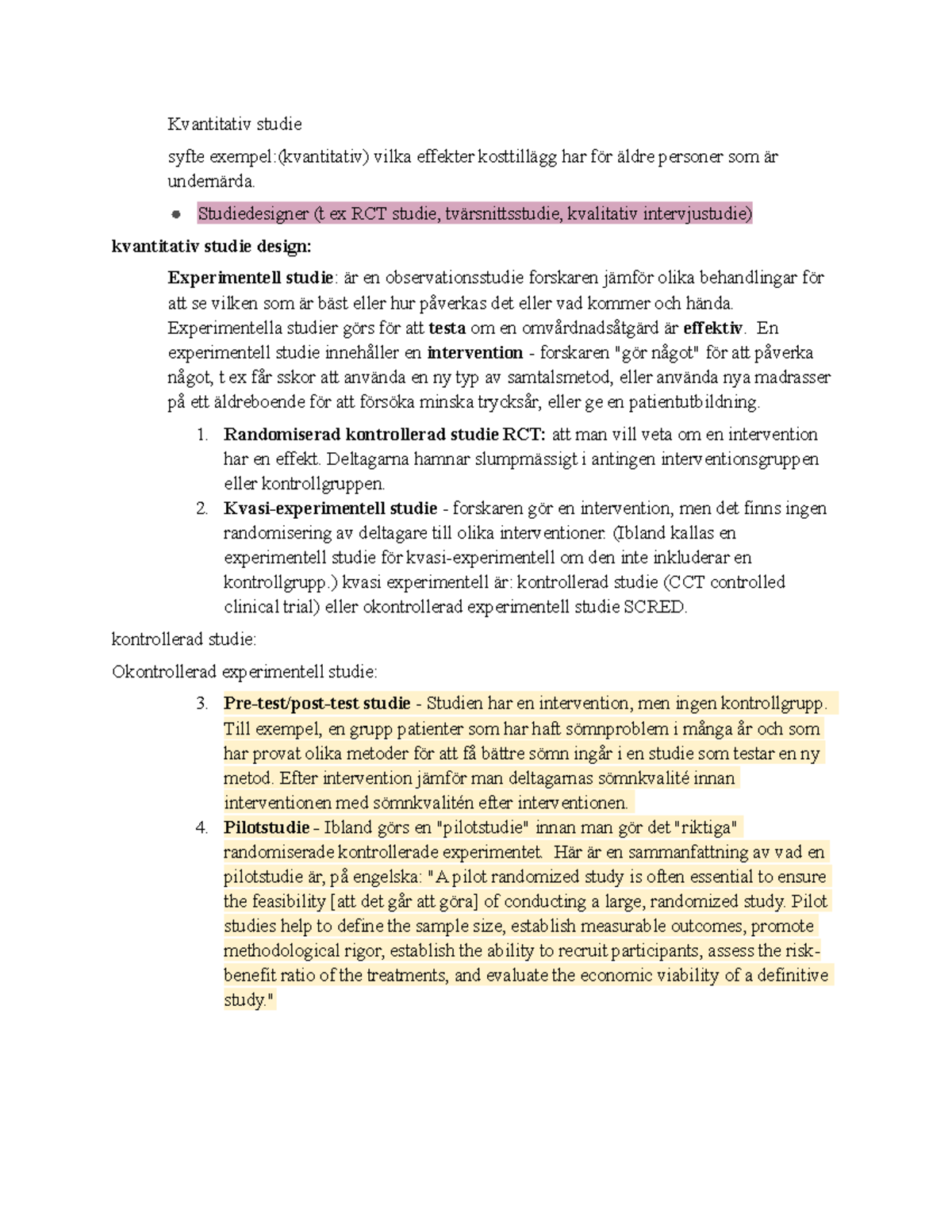 Examination forskningsmetodik - Kvantitativ studie syfte exempel ...