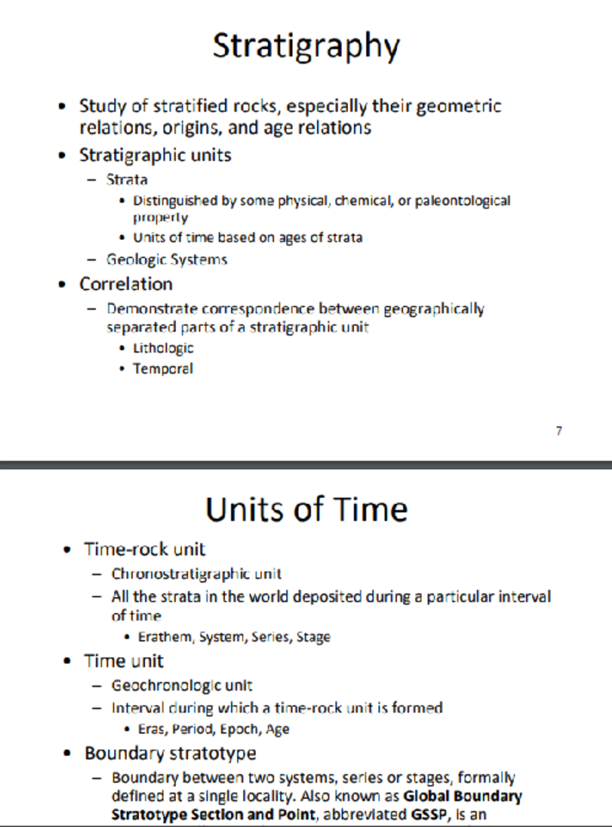 History of Earth and life notes - GEOL 1304 - Studocu