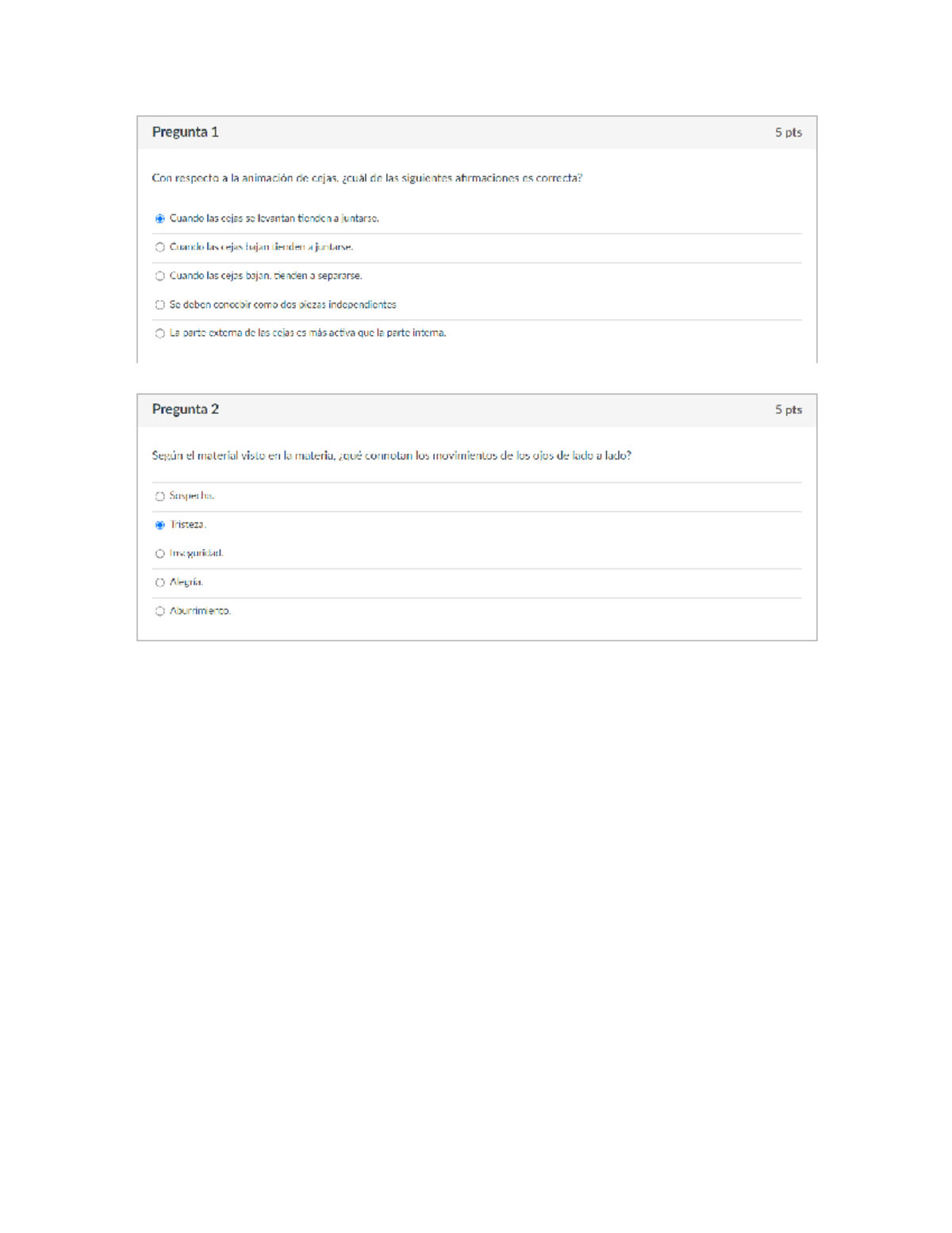 TP 1 - Iluminacion para animacion 3D - 10% - Pregunta 1 5 pts Con ...