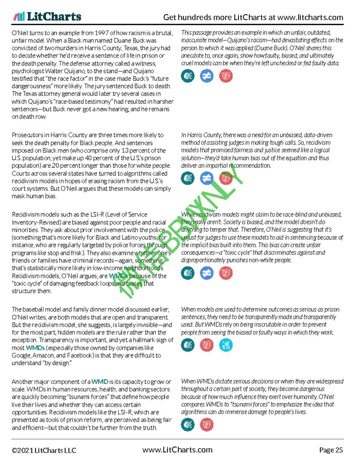 Weapons-of-Math-Destruction-Lit Chart 25 - O’Neil turns to an example ...