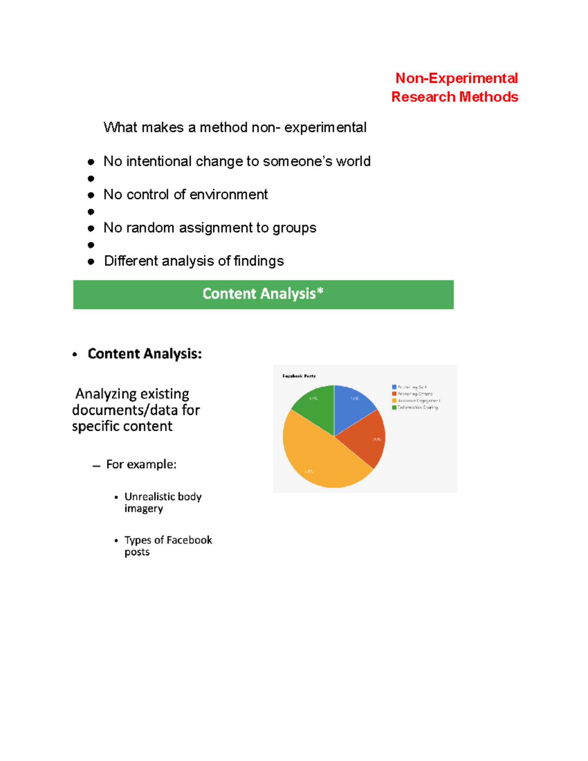Psy 242 Non-Experimental Research Methods - Non-Experimental Research ...