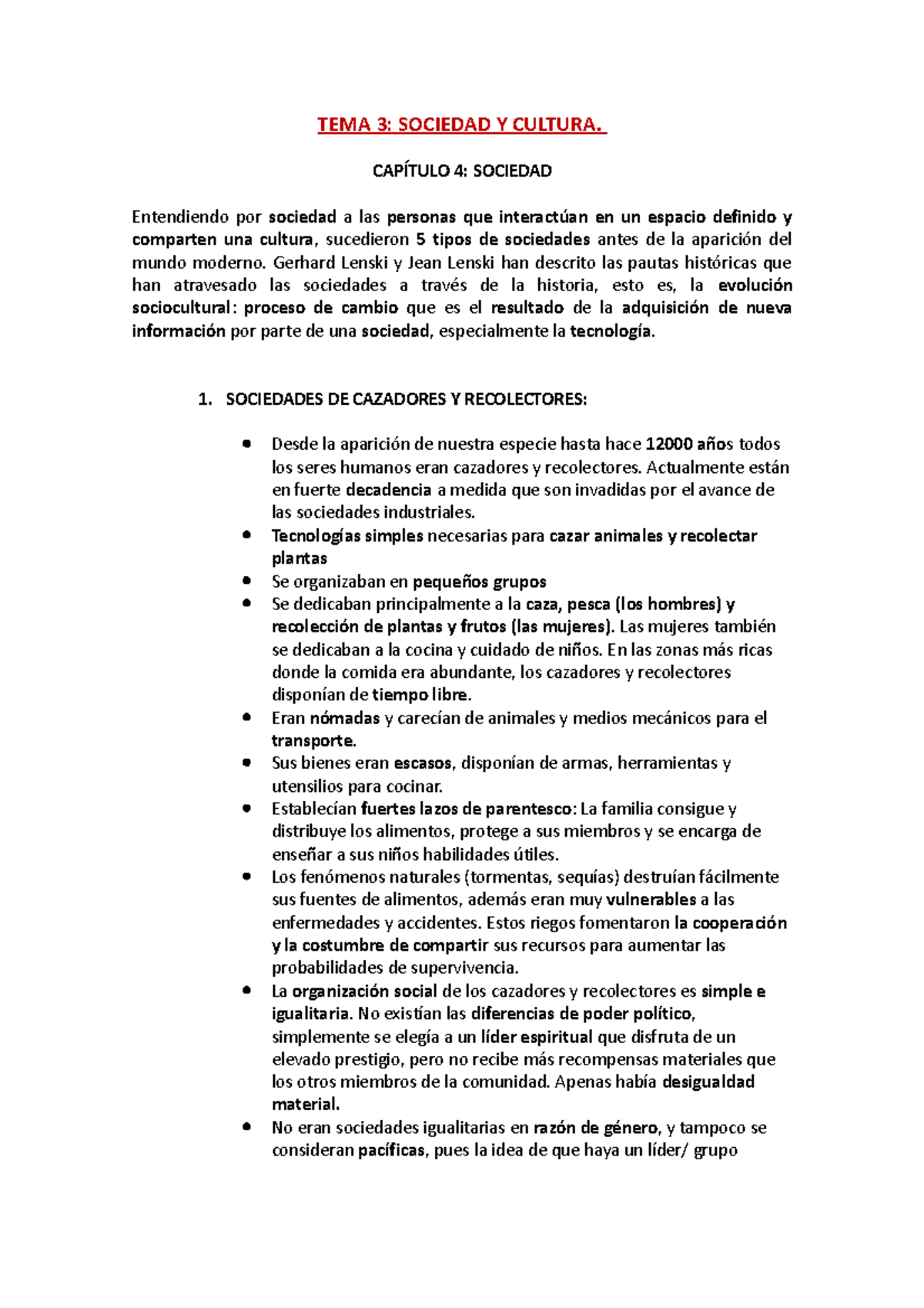 TEMA 3 - Apuntes con la profesora Celia Valiente - TEMA 3: SOCIEDAD Y ...