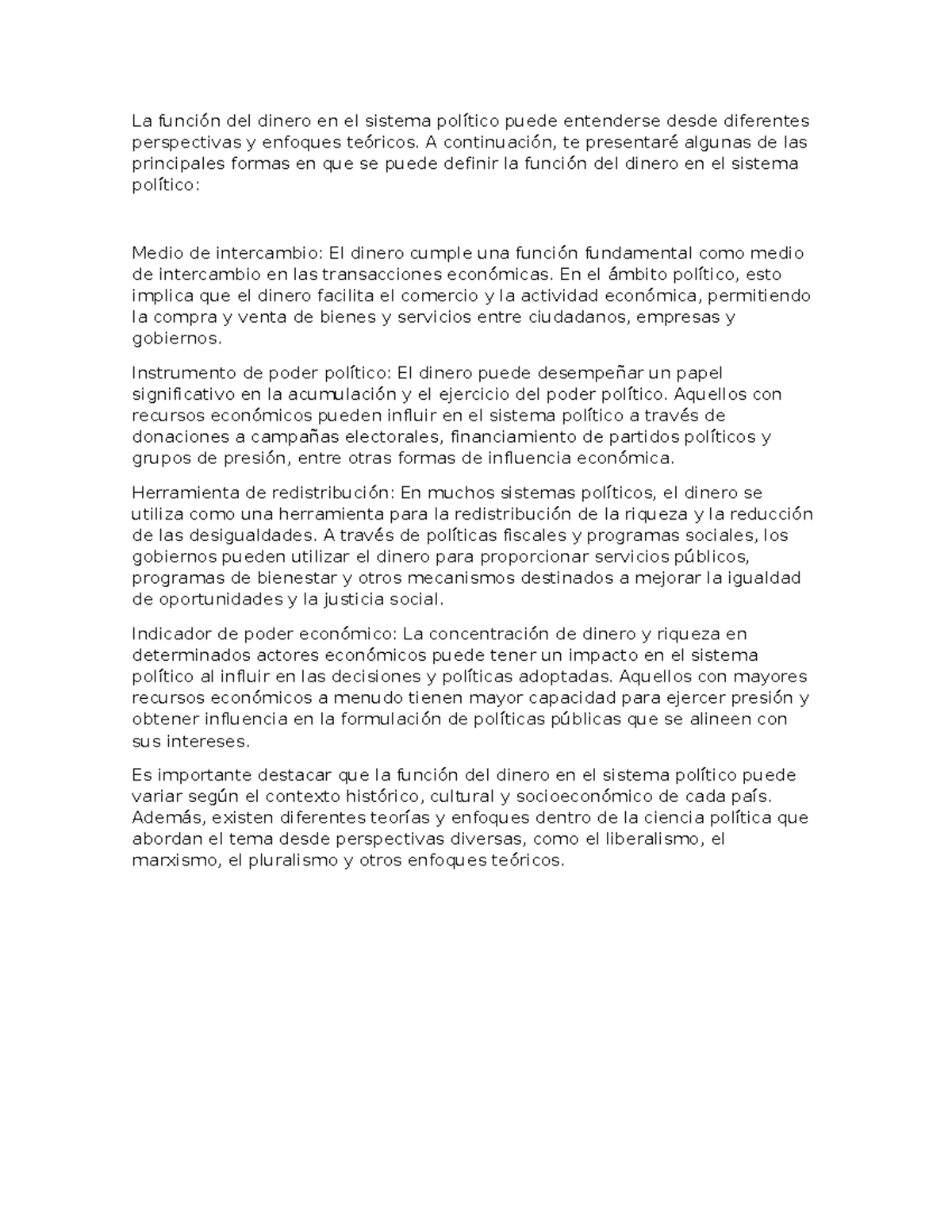 Uhj - Resumen Mecánica de materiales II - La función del dinero en el ...