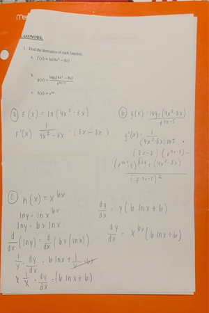 Calc. The Definite Integral Notes - MAT 171 - 9 The Definite Integral ...