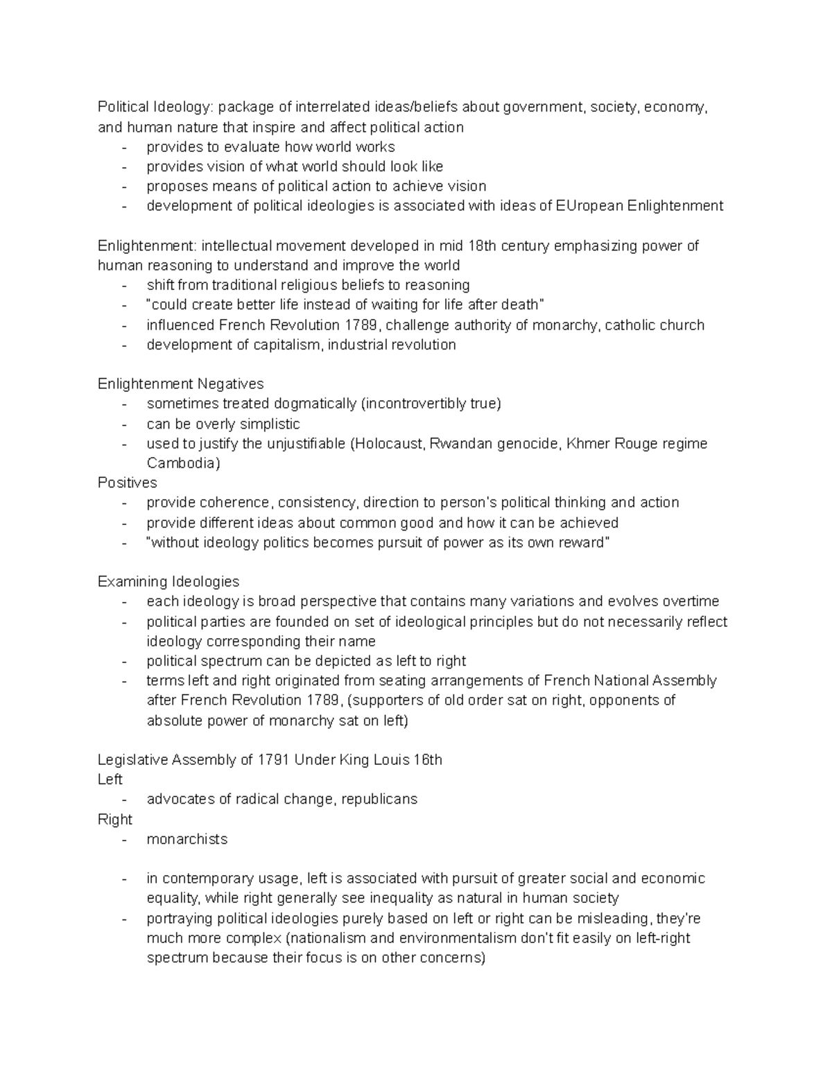 10 6 - Key components of lecture 5 and chapter 3, 4. Instructor Donna ...