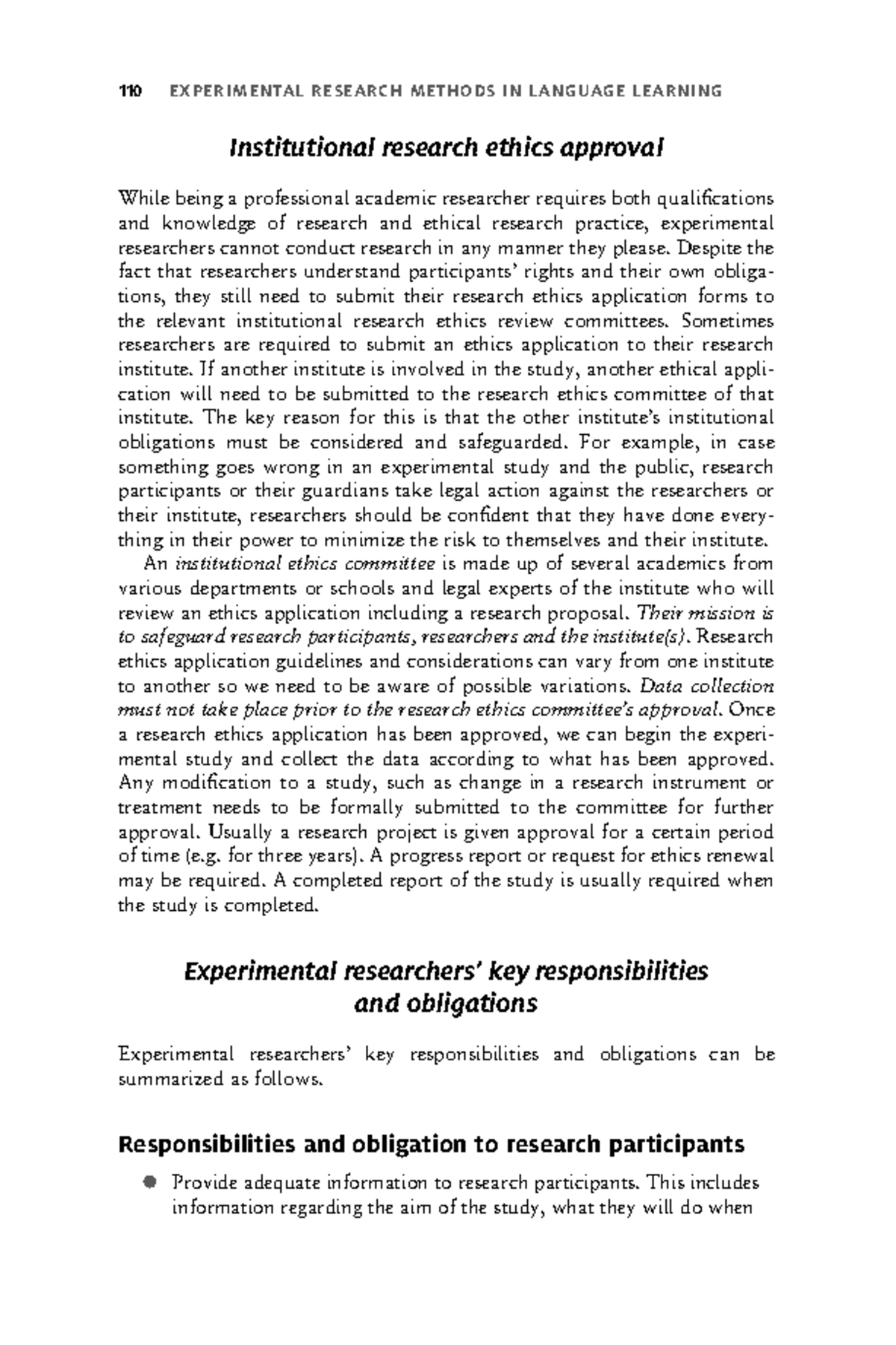 Aek Phakiti Experimental Research Methods in Language Learning ...