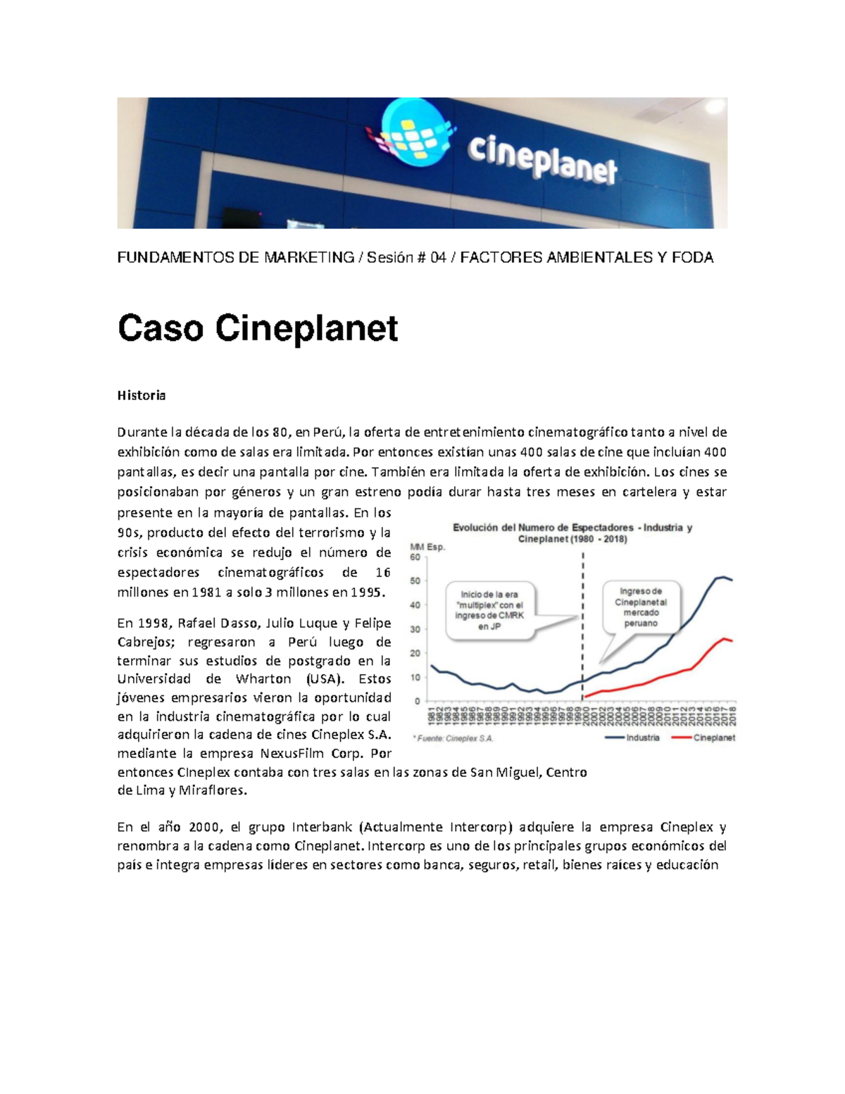 CASO Cineplanet Final - Warning: TT: undefined function: 32 Warning: TT: undefined function: 32 ...