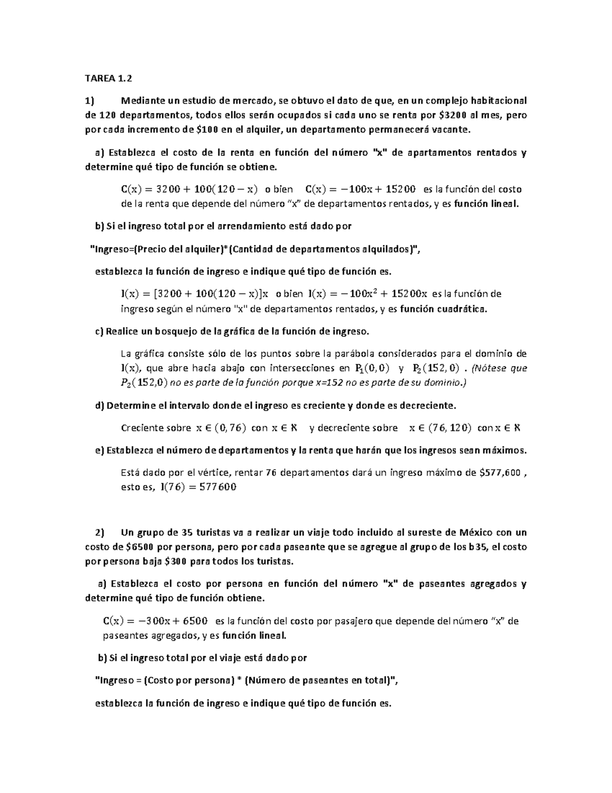 Tarea 1.2 - Ejercicios de funciones - Warning: TT: undefined function: 32 Warning: TT: undefined ...