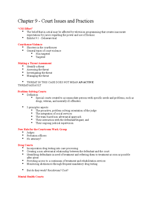 CJ Notes 3020 chap 3 - Chapter 3 CJ 3020 - Chapter 3 - Rights of ...