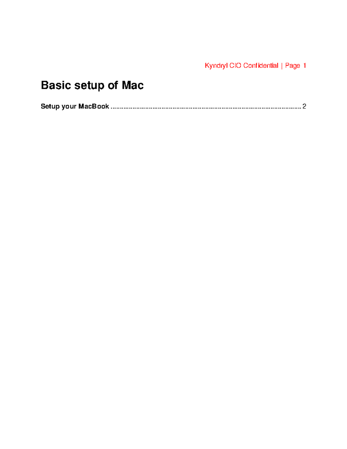 Chapter 4 Basic setup of Mac - Basic setup of Mac Setup your MacBook ...