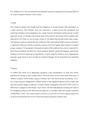 Assignment 2a - EVS 519 Natural Resource Management Planning Week 2 ...